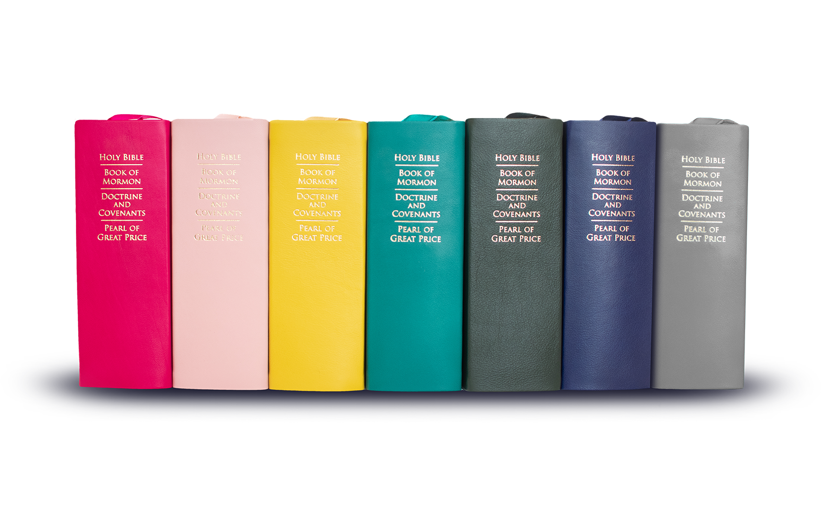 Basic Quad Colored Scriptures | Custom LDS Scriptures